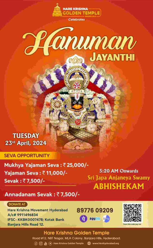 Hanuman Jayanthi - hellohyderabad.org
